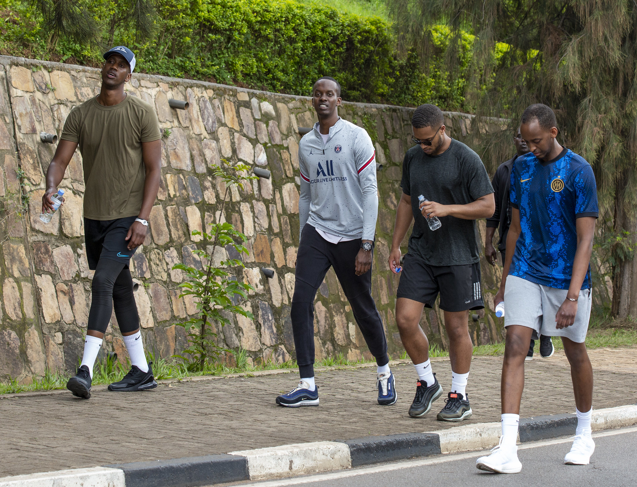 AMAFOTO: Madamu J.Kagame na Ian na Brian Kagame bakoranye Siporo n ...